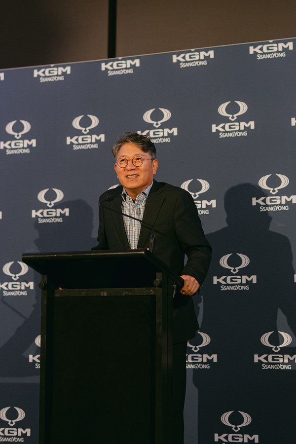 KGM, 호주서 중형 SUV 토레스 론칭…곽재선 회장 참석