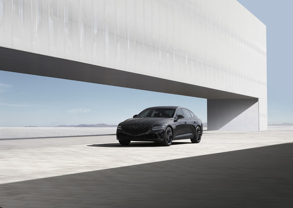 제네시스, G80 블랙 판매개시...고급스런 디자인 강조